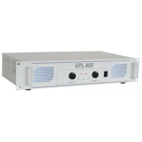 Skytec - SPL 400 White - Stereo Amplifier - 1w to 150w @8 Ohm | Z-Bombilla